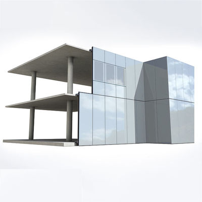 Aluminum Frame Glass Curtain Wall Building Insulated Curtain Wall ...