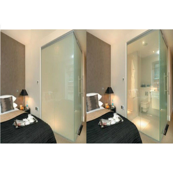 Sound Insulation Dynamic Privacy Switchable Glass Flat Smart PDLC Glass ...