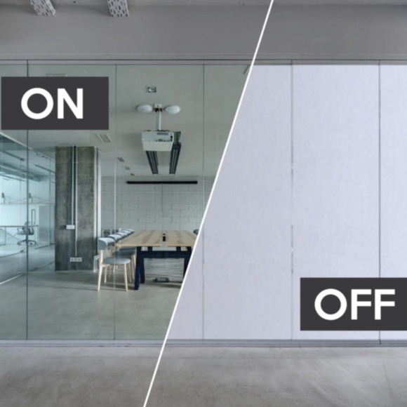 Ultra Low Atomization Conference Room Smart Glass Film Remote Control ...