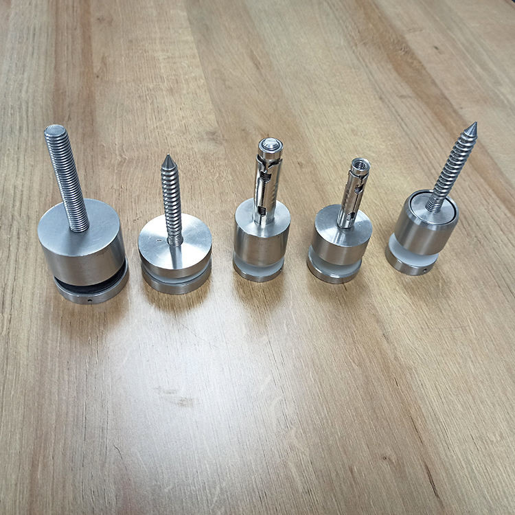 Adjustable Fixing Stainless Steel Standoff Pins Wall Mounting Glass ...